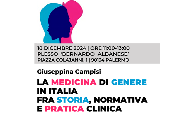 Seminario “La medicina di genere in Italia fra storia, normativa e ...