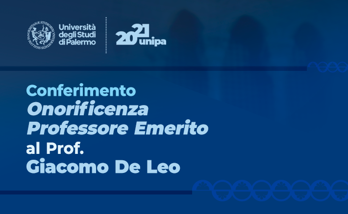 Conferimento del titolo di Professore Emerito al Prof. Giacomo De Leo ...