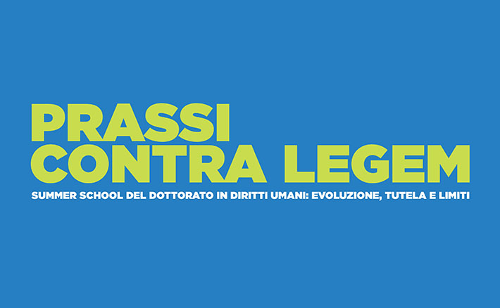 Summer school “Prassi contra legem” | Università degli Studi di Palermo